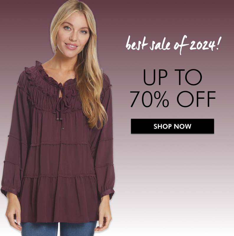 JOHN MARK. Collection of tops and bottoms bound in color stories ...